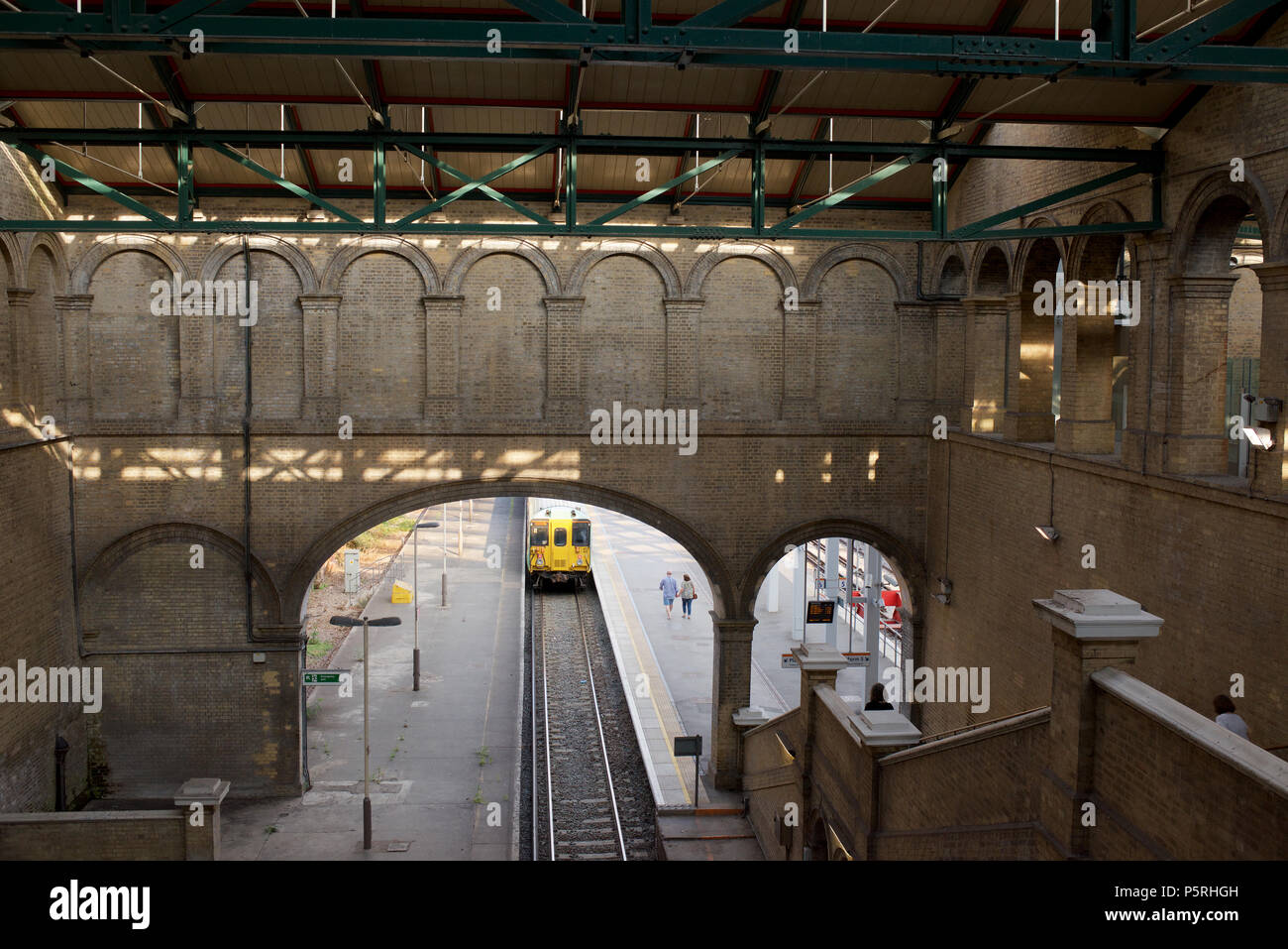 Train at Crystal Palace station in London Stock Photo - Alamy