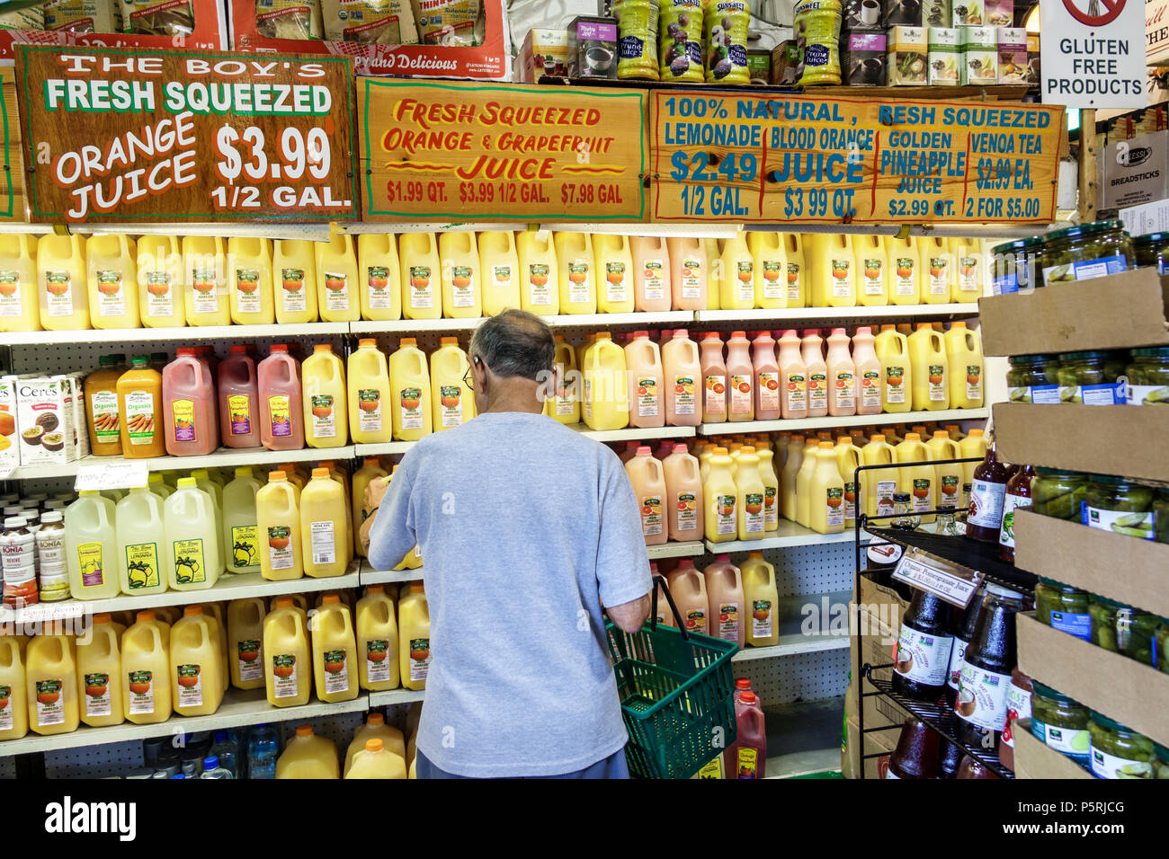 Gourmet Grocery Store Supermarket Food Display Sale High Resolution ...