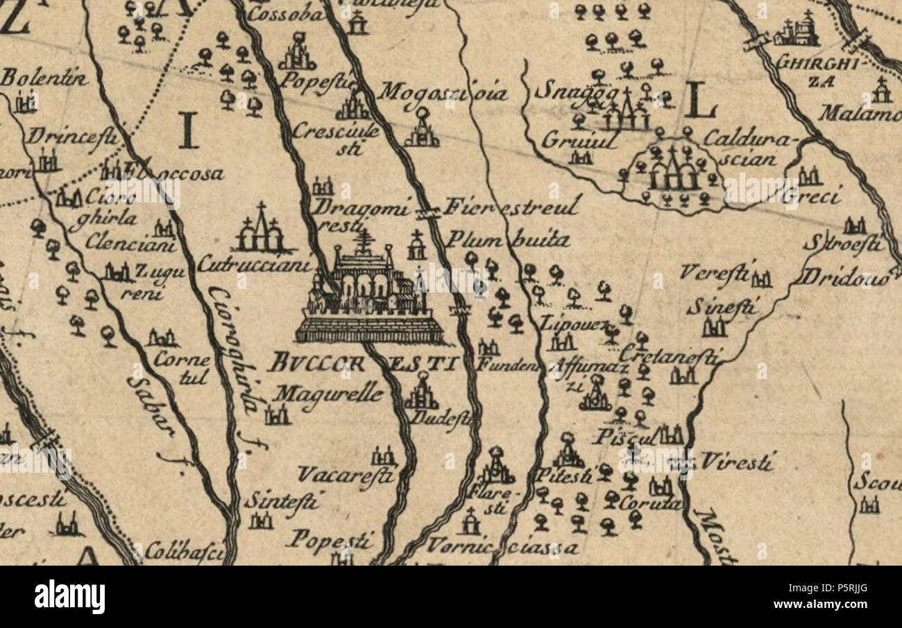 Map of wallachia hi-res stock photography and images - Alamy