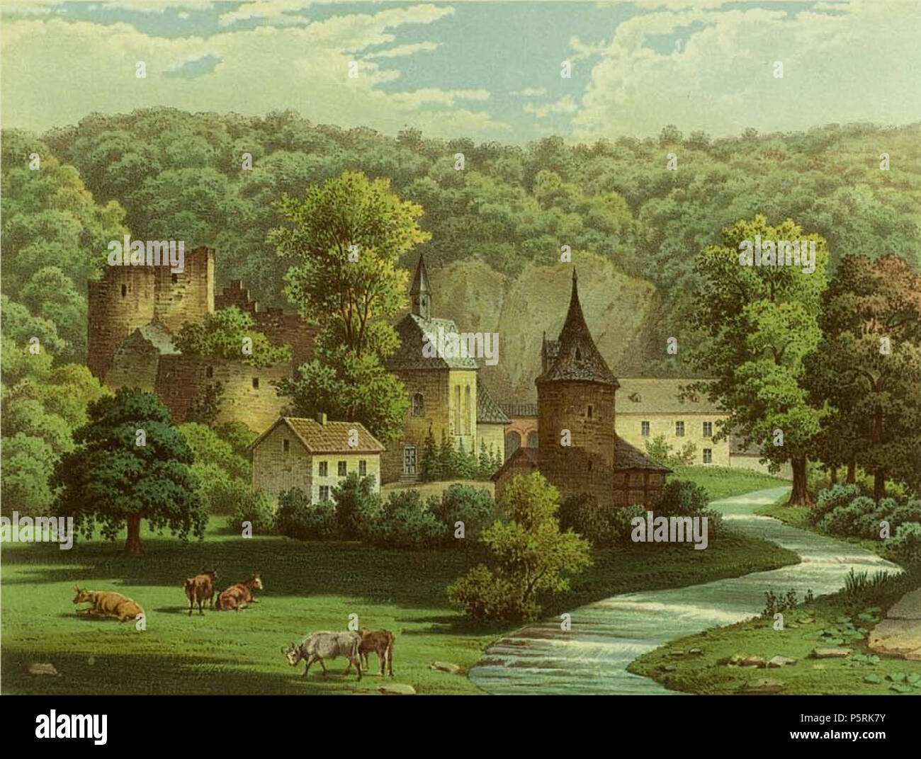 N/A. Deutsch: Burg Ehrenstein . between 1857 and 1883. Theodor Albert ...