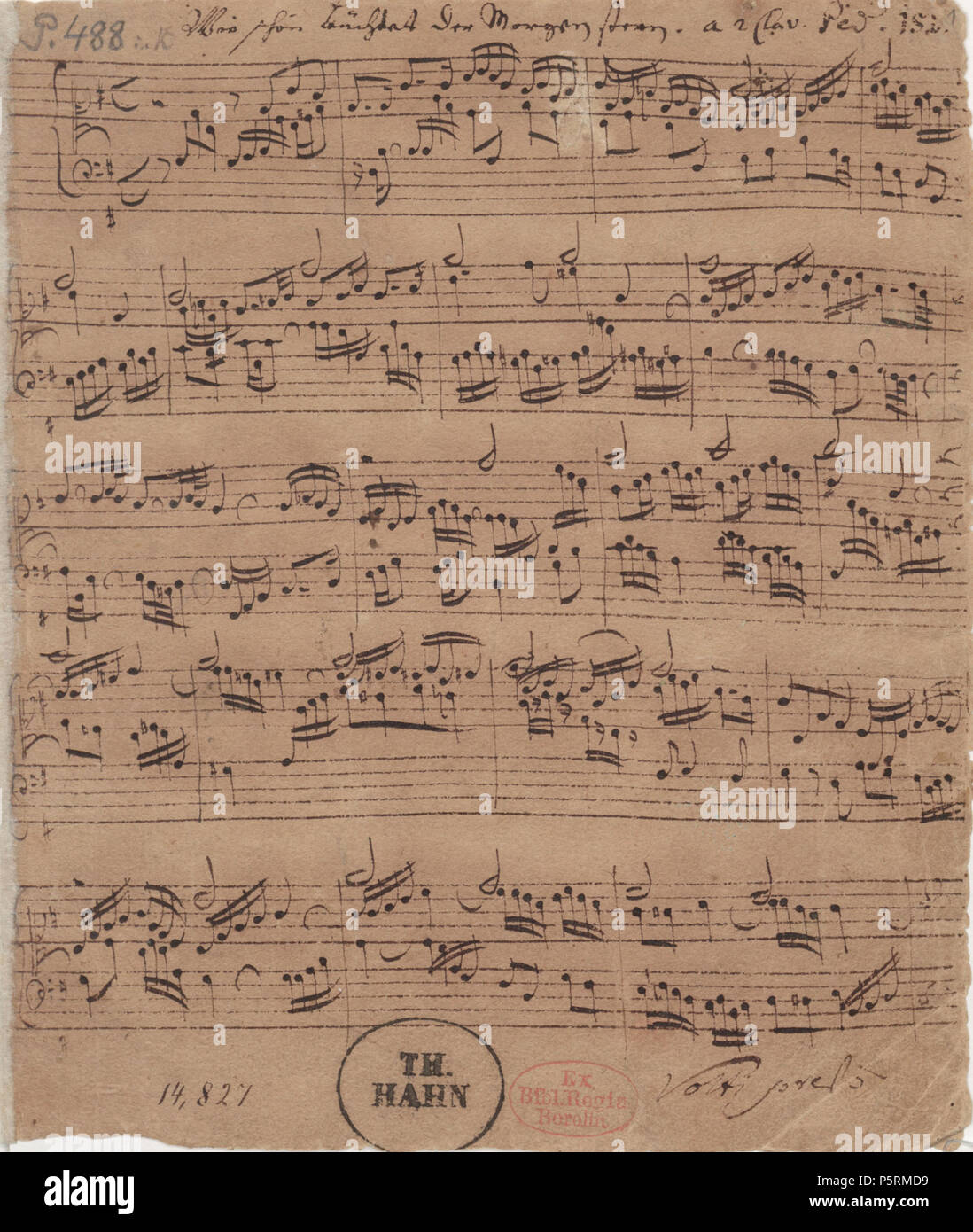 Autograph manuscript hi-res stock photography and images - Alamy