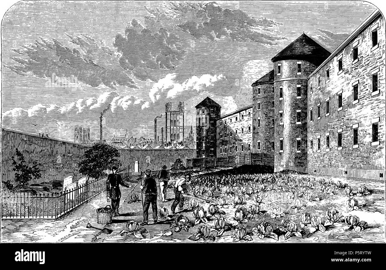 N/A. English: Burial ground at Millbank Prison, London. . Herbert ...