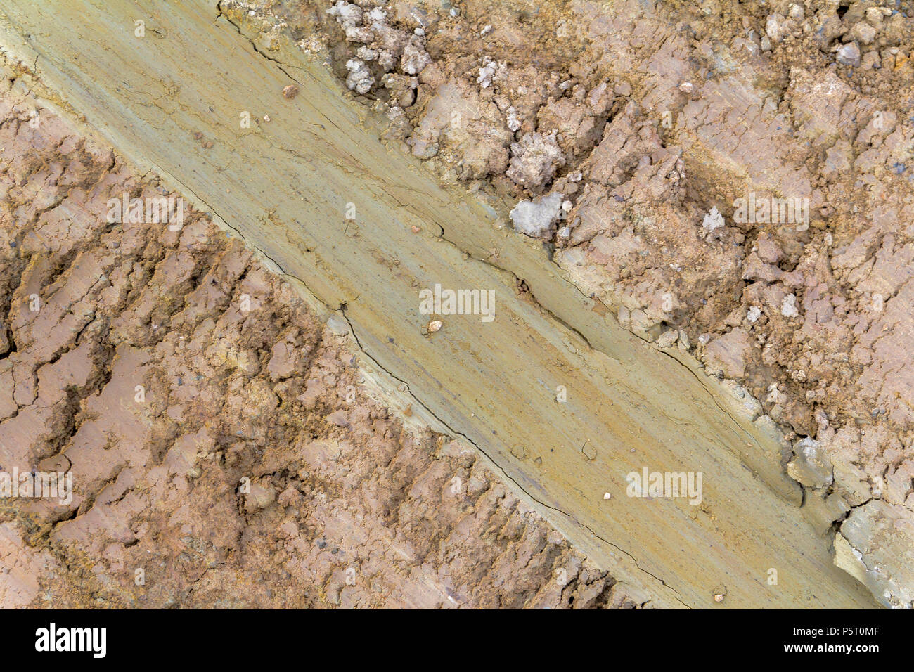 beautiful colored full frame abstract soil structure Stock Photo - Alamy