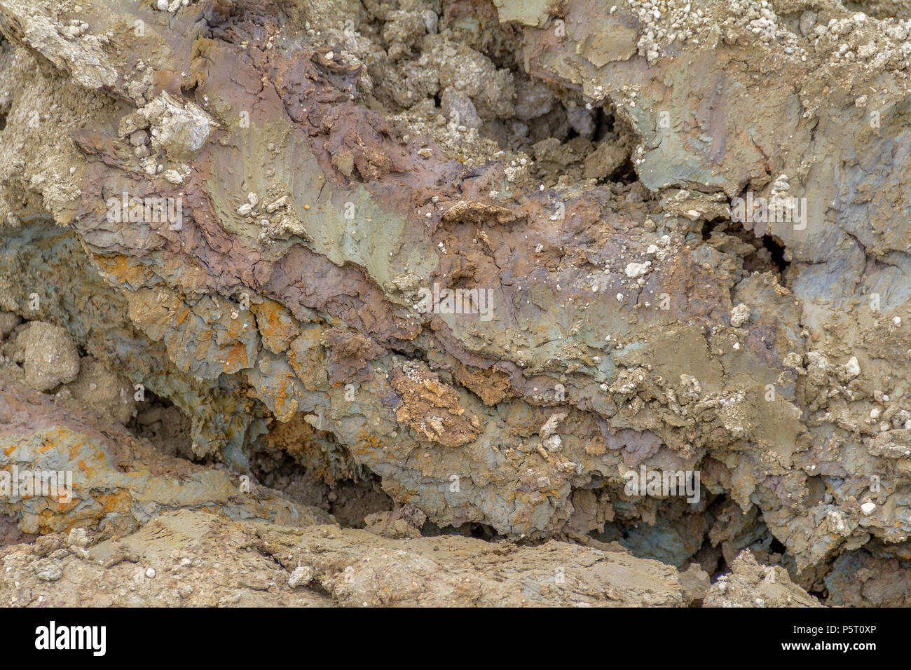 Fissured clay texture hi-res stock photography and images - Alamy