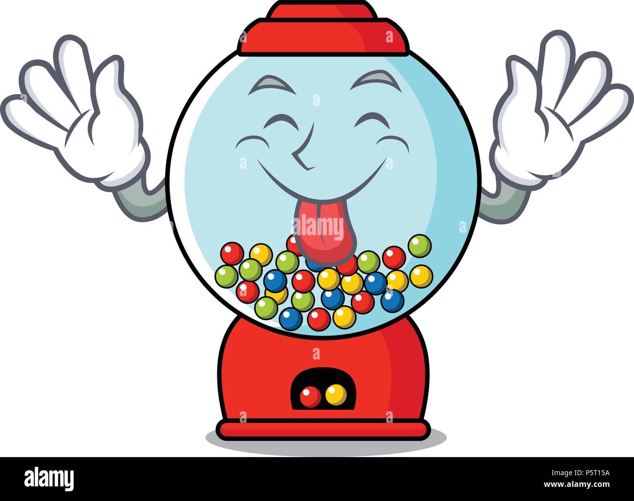 Retro food cartoon wink hi-res stock photography and images - Alamy