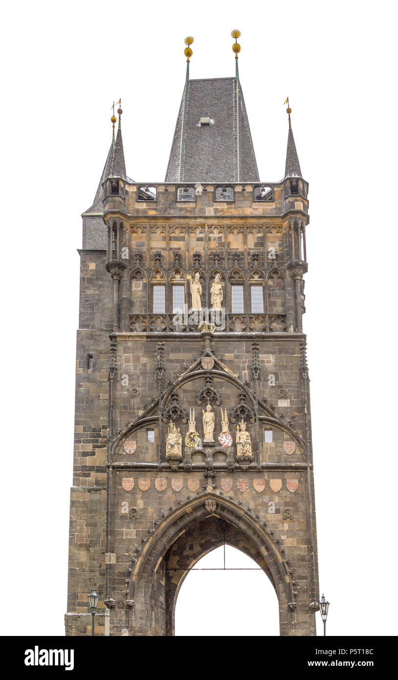 Old gate town in Cut Out Stock Images & Pictures - Alamy