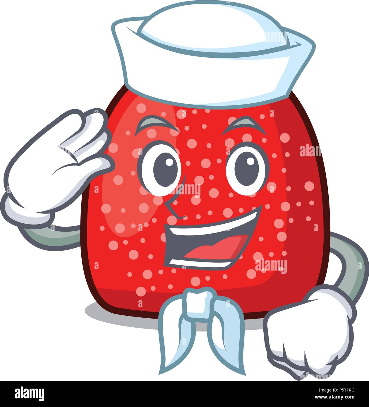 Sailor gumdrop character cartoon style Stock Vector Image & Art - Alamy