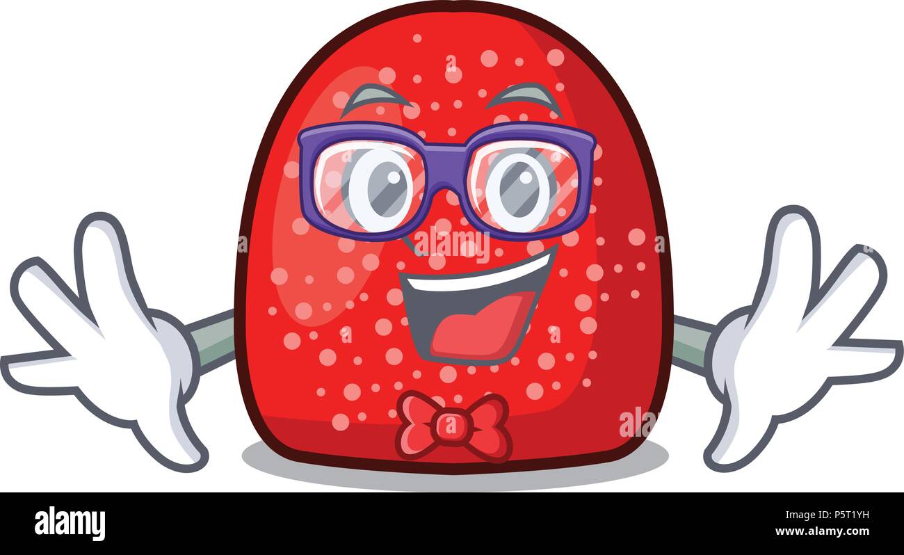 Geek gumdrop character cartoon style Stock Vector Image & Art - Alamy