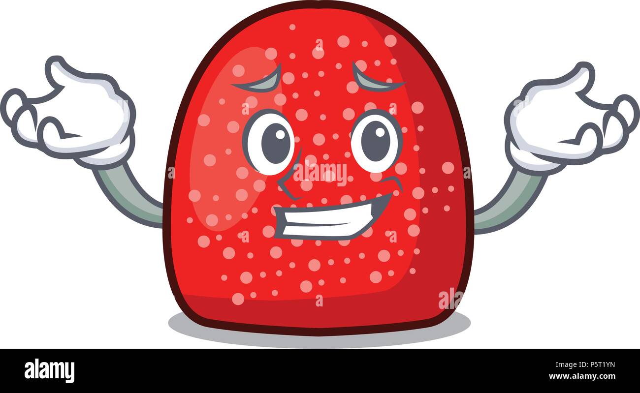 Grinning gumdrop character cartoon style Stock Vector Image & Art - Alamy