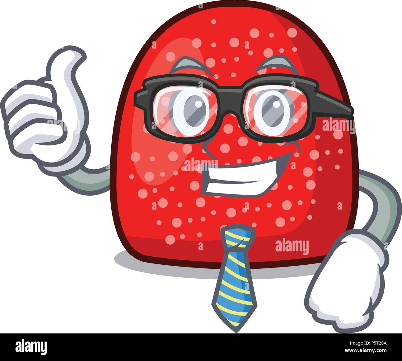 Businessman gumdrop character cartoon style Stock Vector Image & Art ...