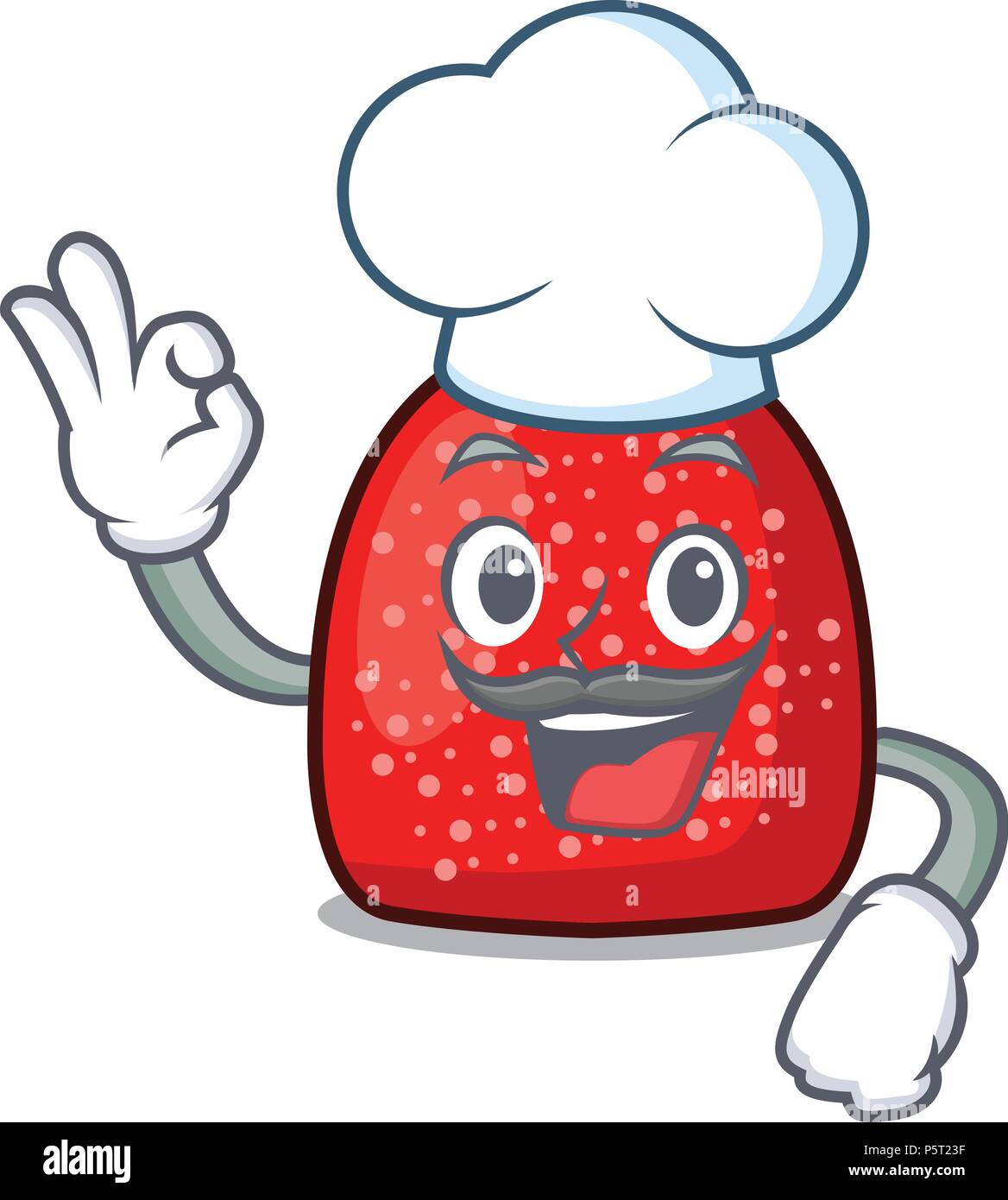 Chef gumdrop character cartoon style Stock Vector Image & Art - Alamy