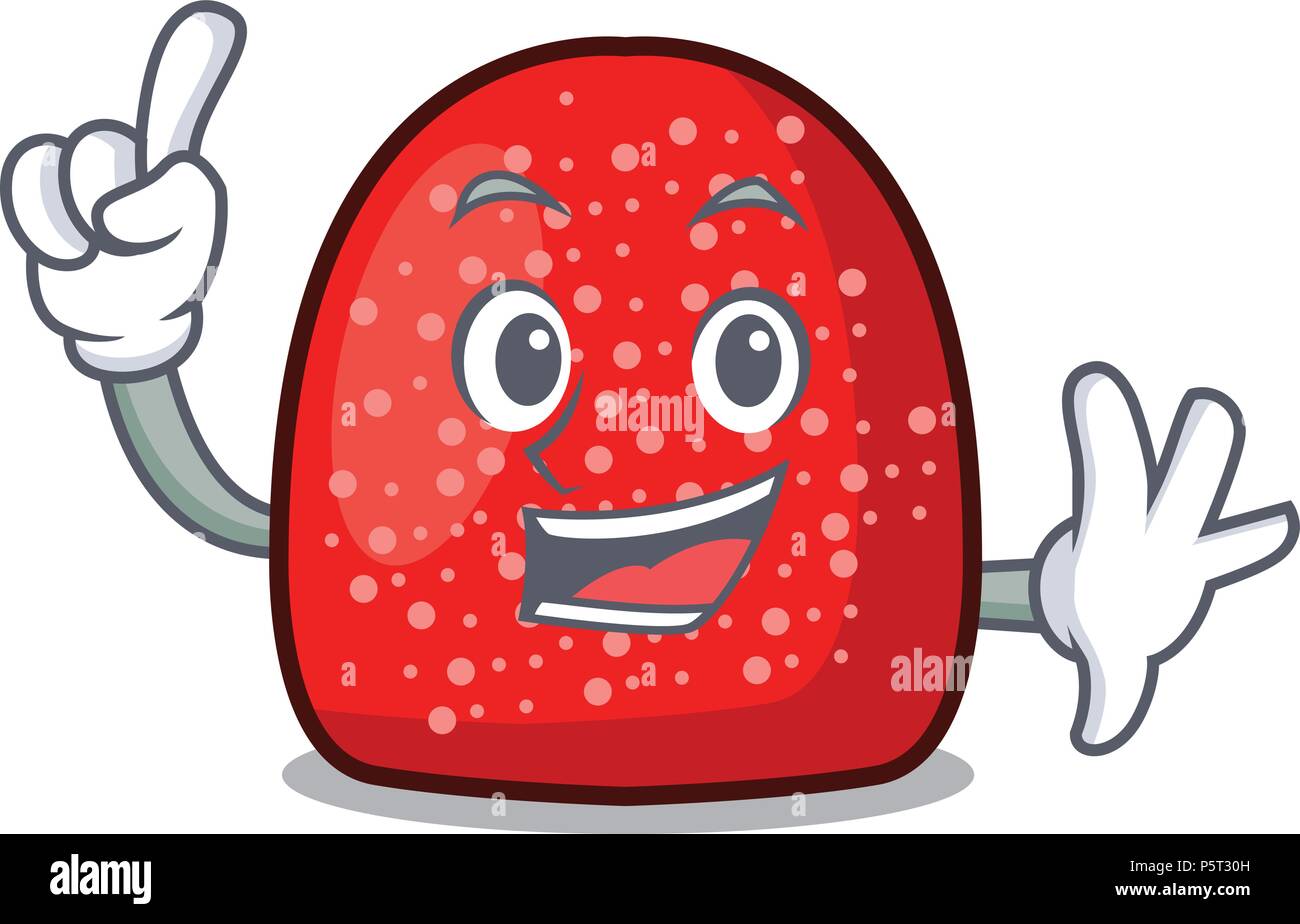 Finger gumdrop mascot cartoon style Stock Vector Image & Art - Alamy