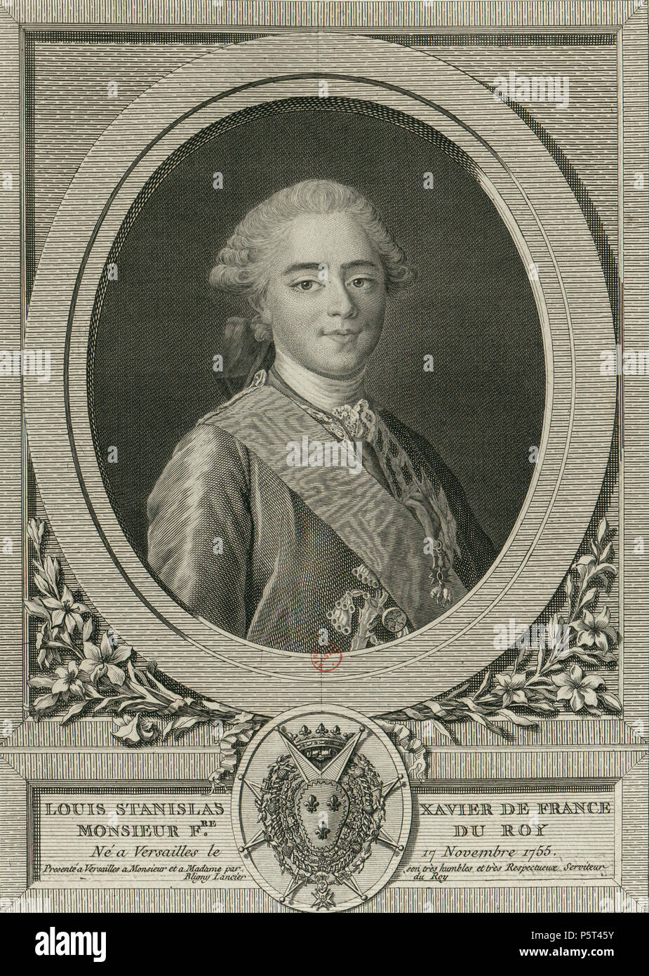 Louis stanislas xavier de france hi-res stock photography and images ...