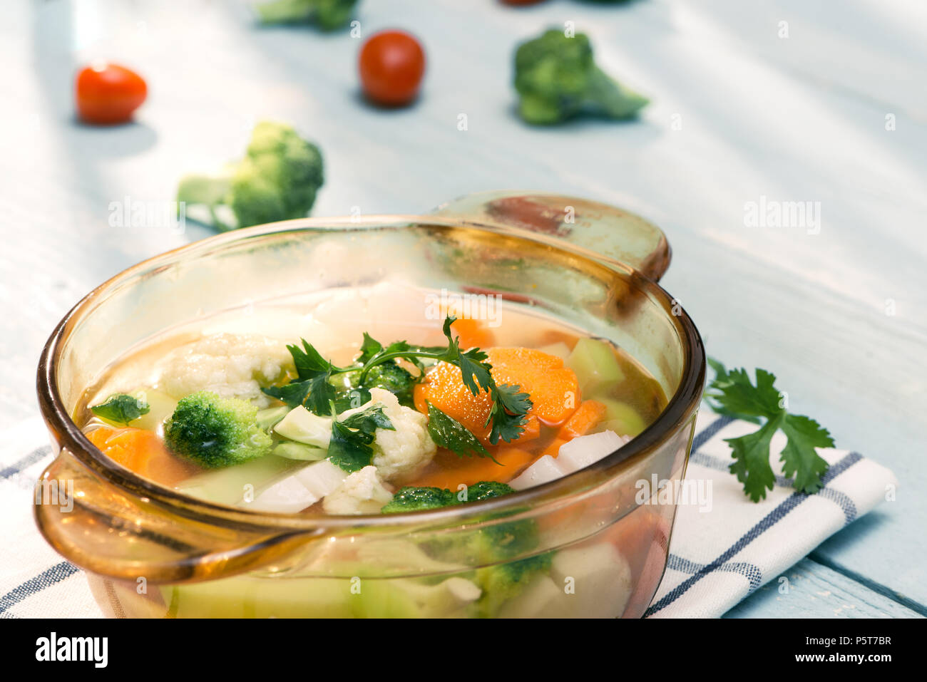 Mixed vegetables in pot hi-res stock photography and images - Alamy
