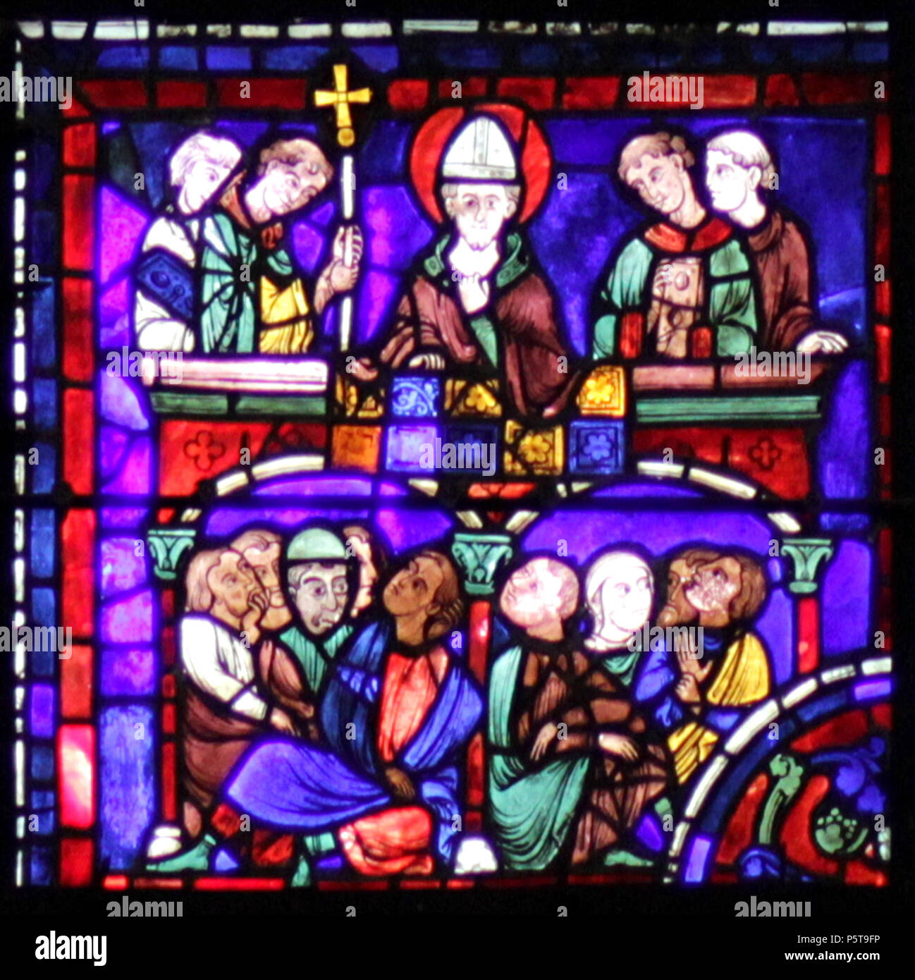 N/A. Life of St Martin - Chartres - bottom pannel . Michelet- (talk) 06 ...