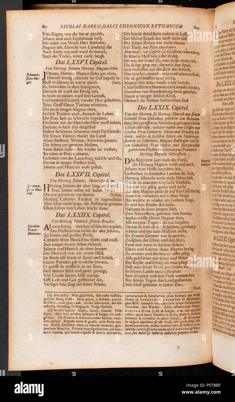 N/A. Chronicon der mecklenburgischen Regenten . 1739. Nicolaus ...