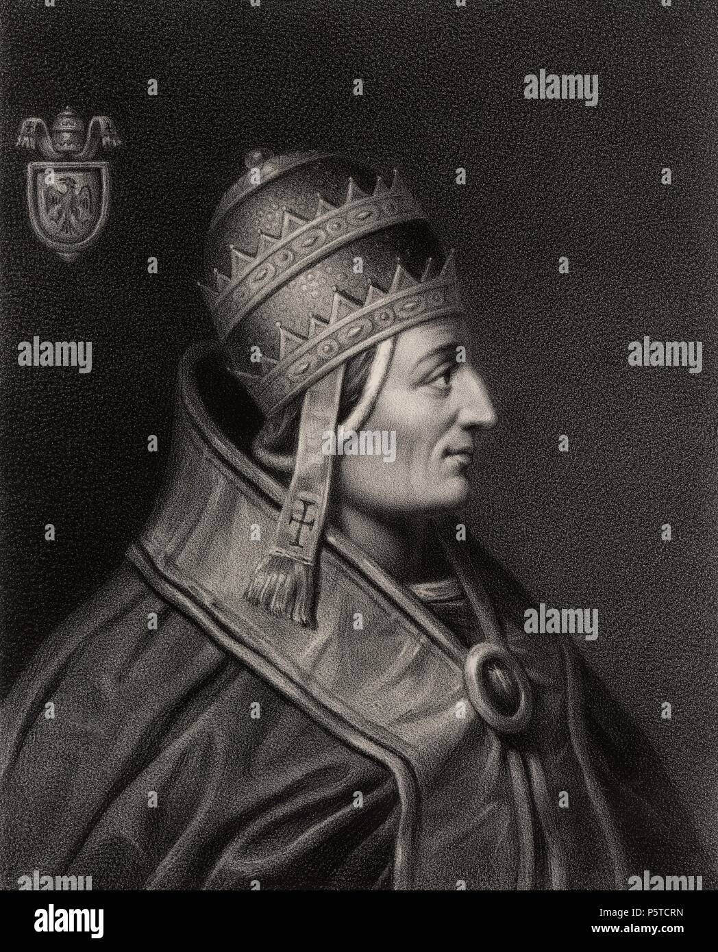 Rome engraving 13th century hi-res stock photography and images - Alamy