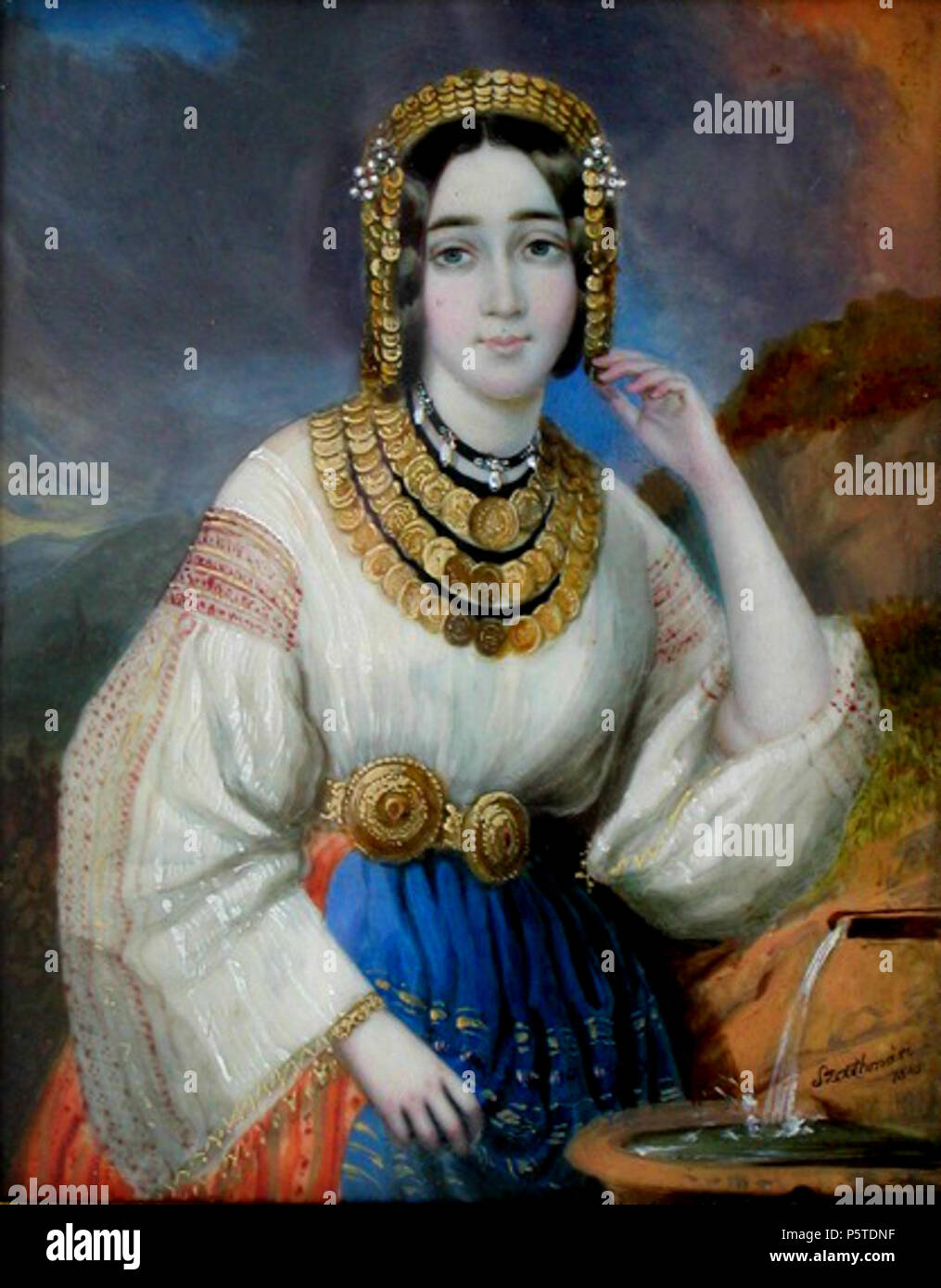 N/A. Român: Maria Bibescu (n. Mariica Vcrescu), soia domnitorului ...