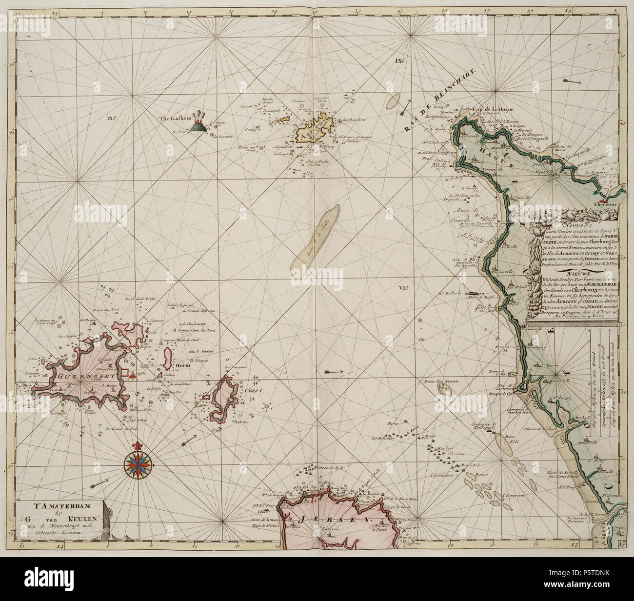 Map of channel hi-res stock photography and images - Alamy