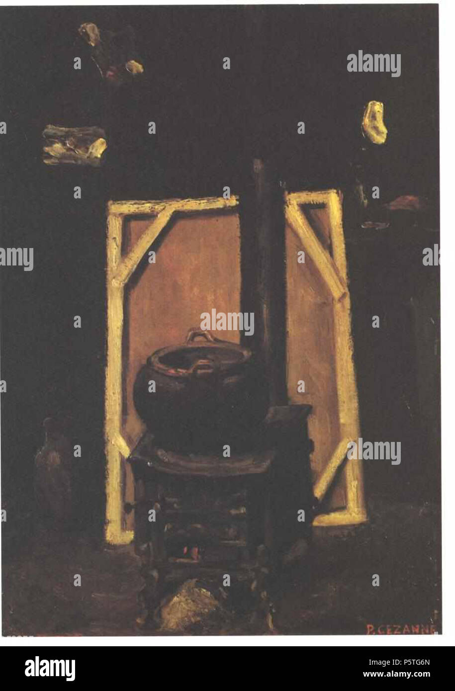 The Stove in the Studio . English: Stove in the atelier Deutsch: Der ...