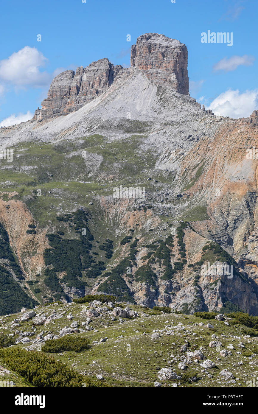 torre dei scarperi, Dolomites, Veneto, Belluno, Sexten, Italy, Europe ...
