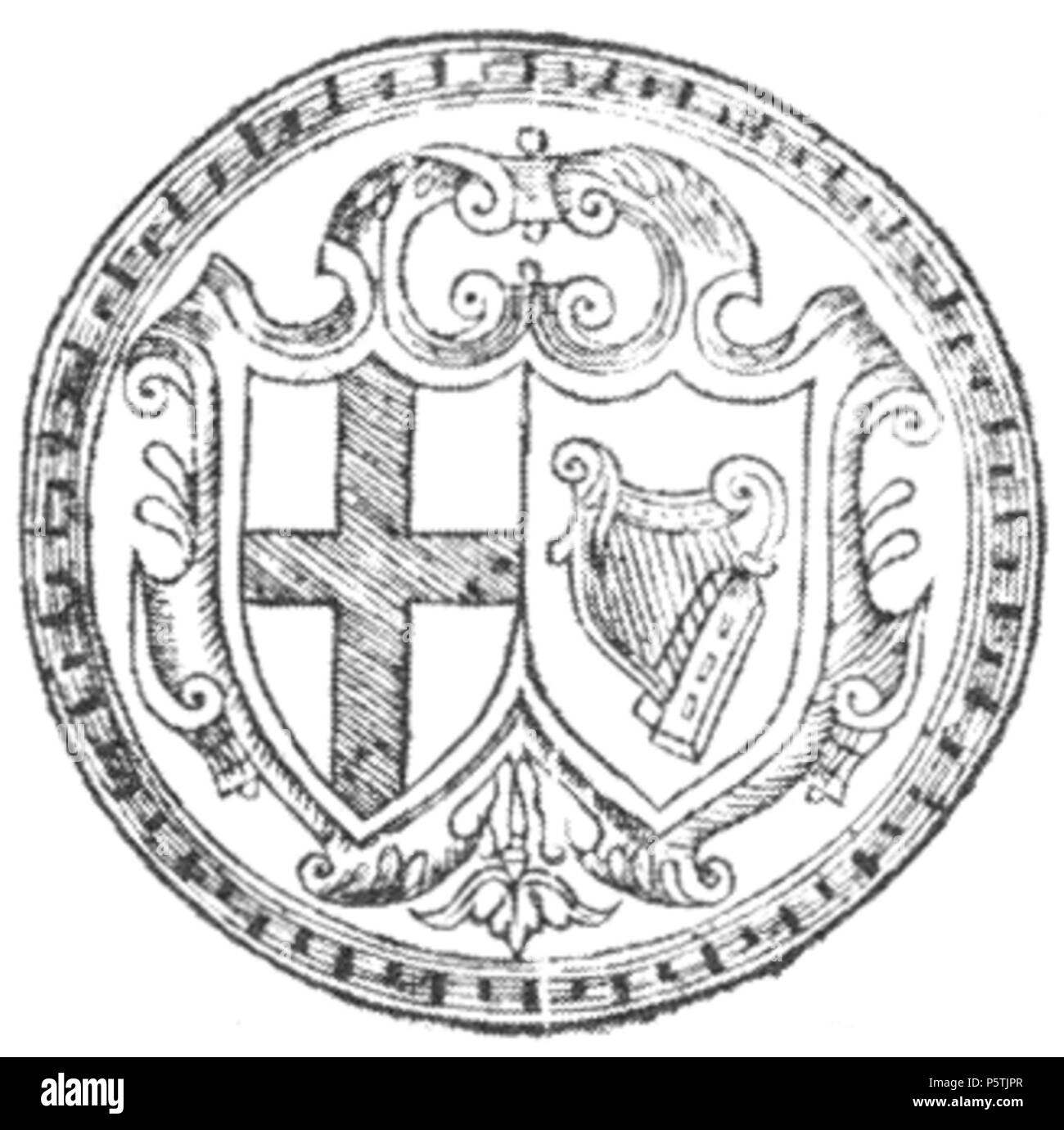 326 Charles I Wanted Poster - Heading seal Stock Photo - Alamy