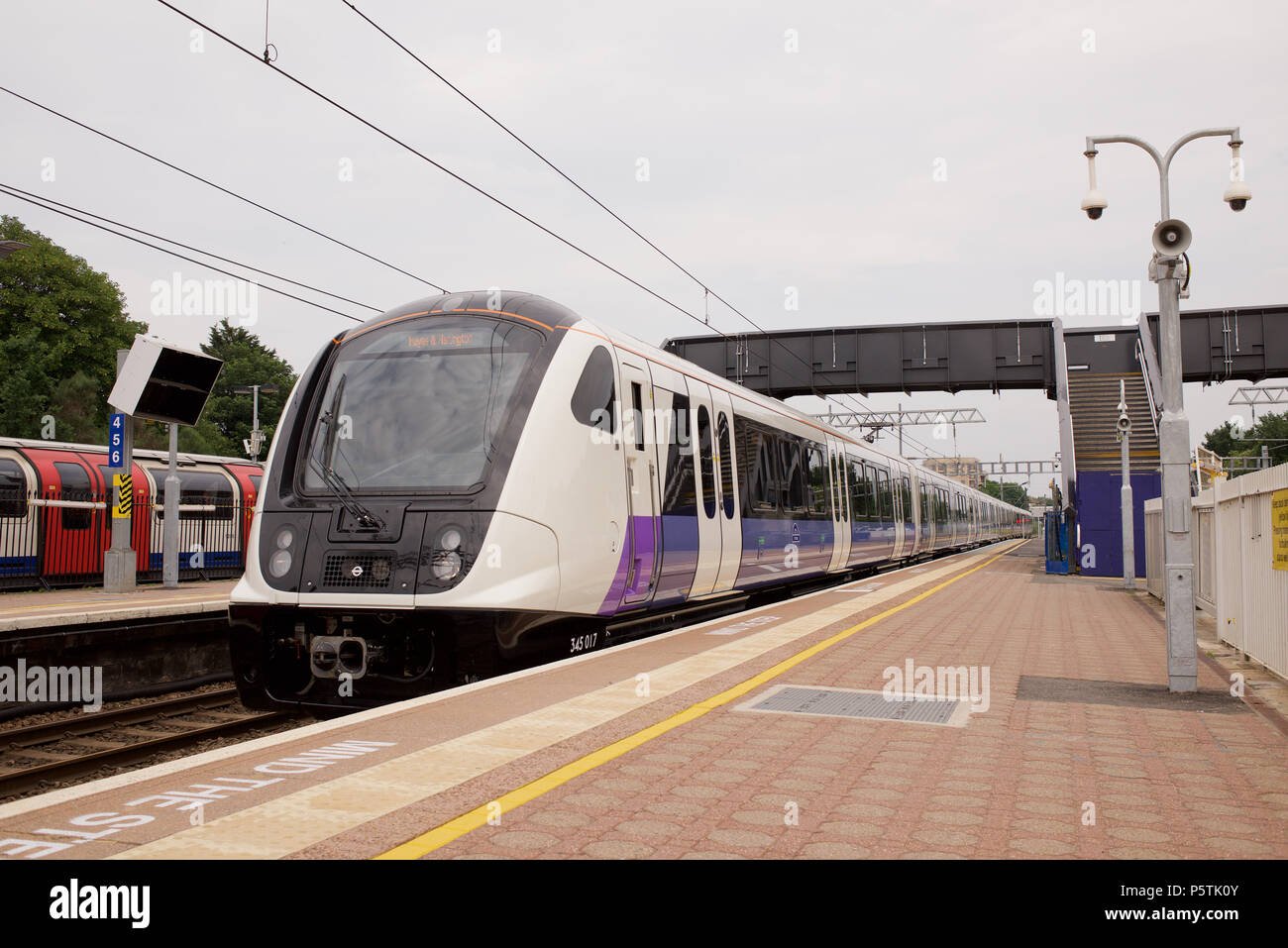 Crossrail train hi-res stock photography and images - Alamy