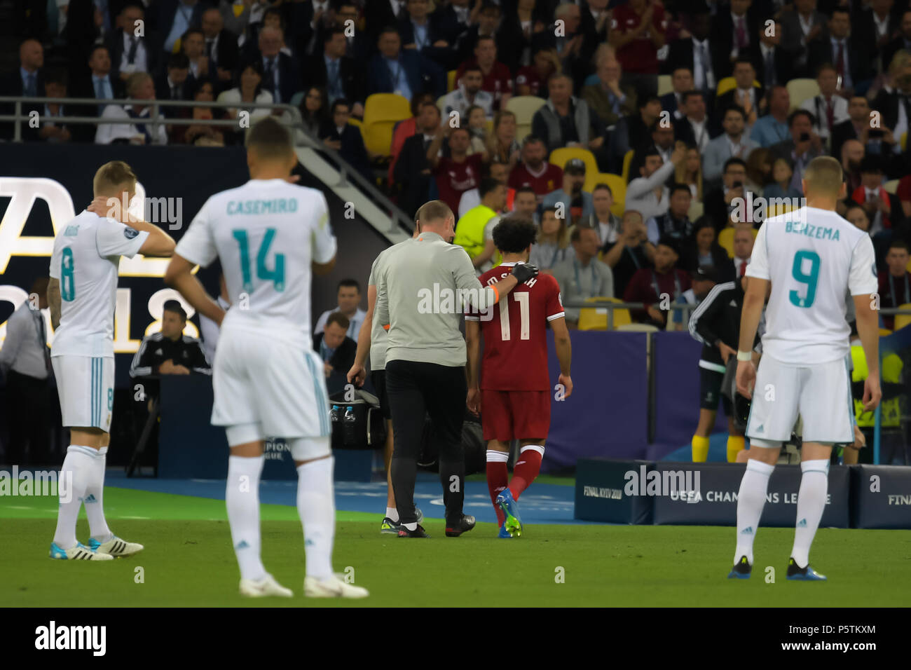 UEFA Champions League Final between Real Madrid and Liverpool, at the ...