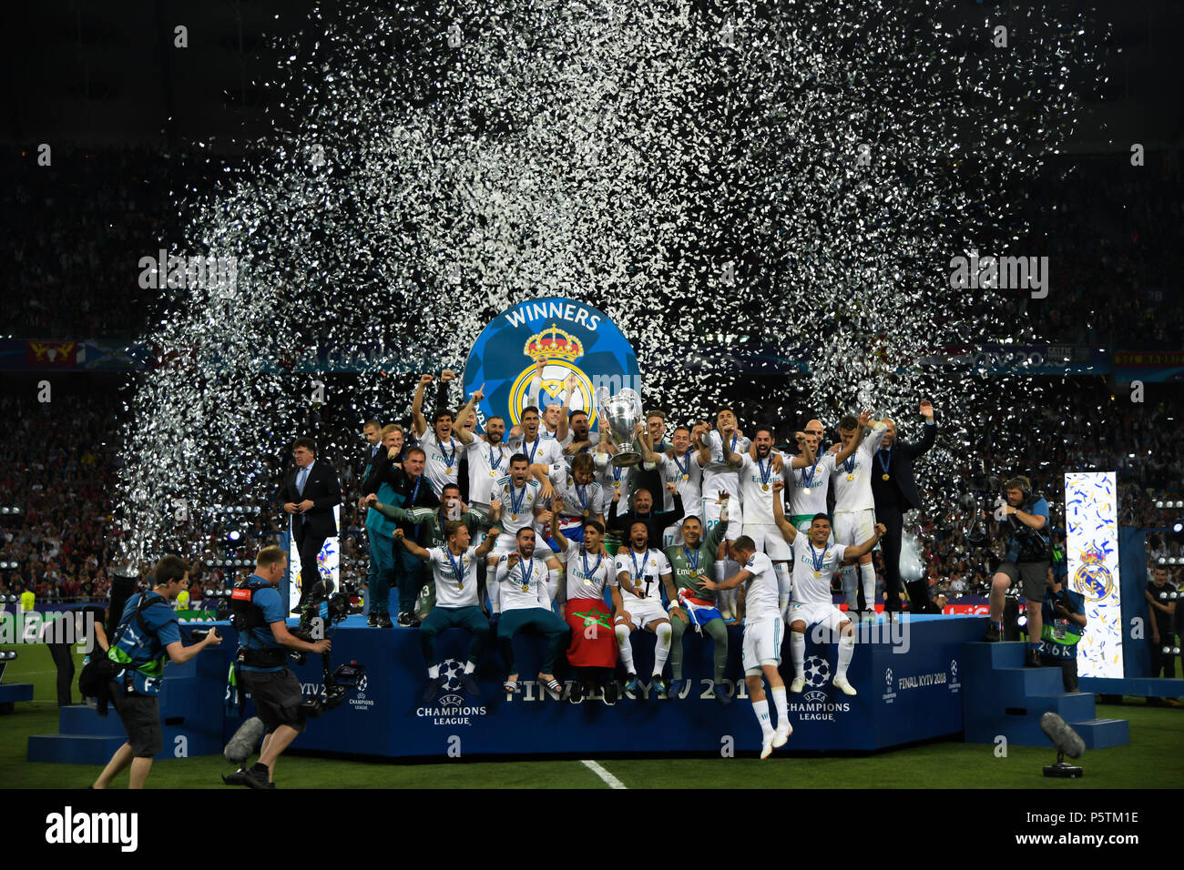UEFA Champions League Final between Real Madrid and Liverpool, at the ...