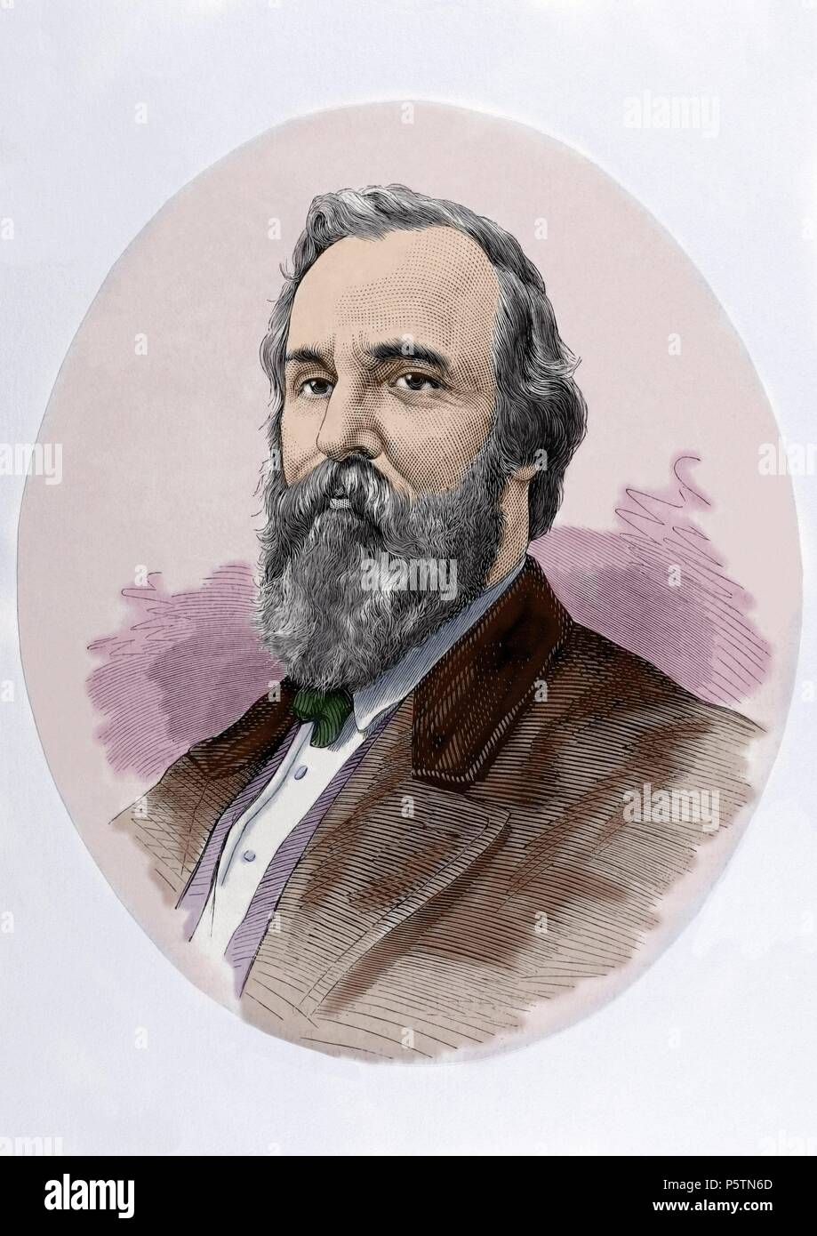 Rutherford b. hayes portrait hi-res stock photography and images - Alamy