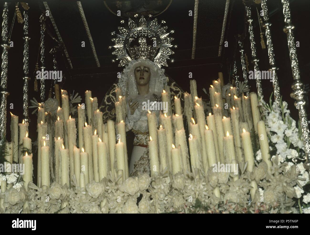 SEMANA SANTA-PROCESION-PASO DE LA VIRGEN DOLOROSA-DETAL. Location ...