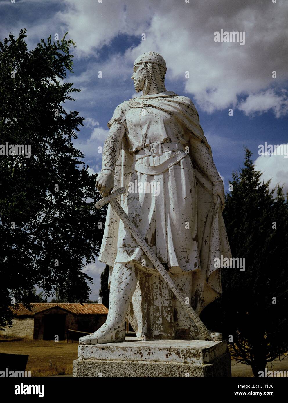 ESTATUA DEL CID CAMPEADOR - 1963. Location: EXTERIOR, VIVAR DEL CID ...