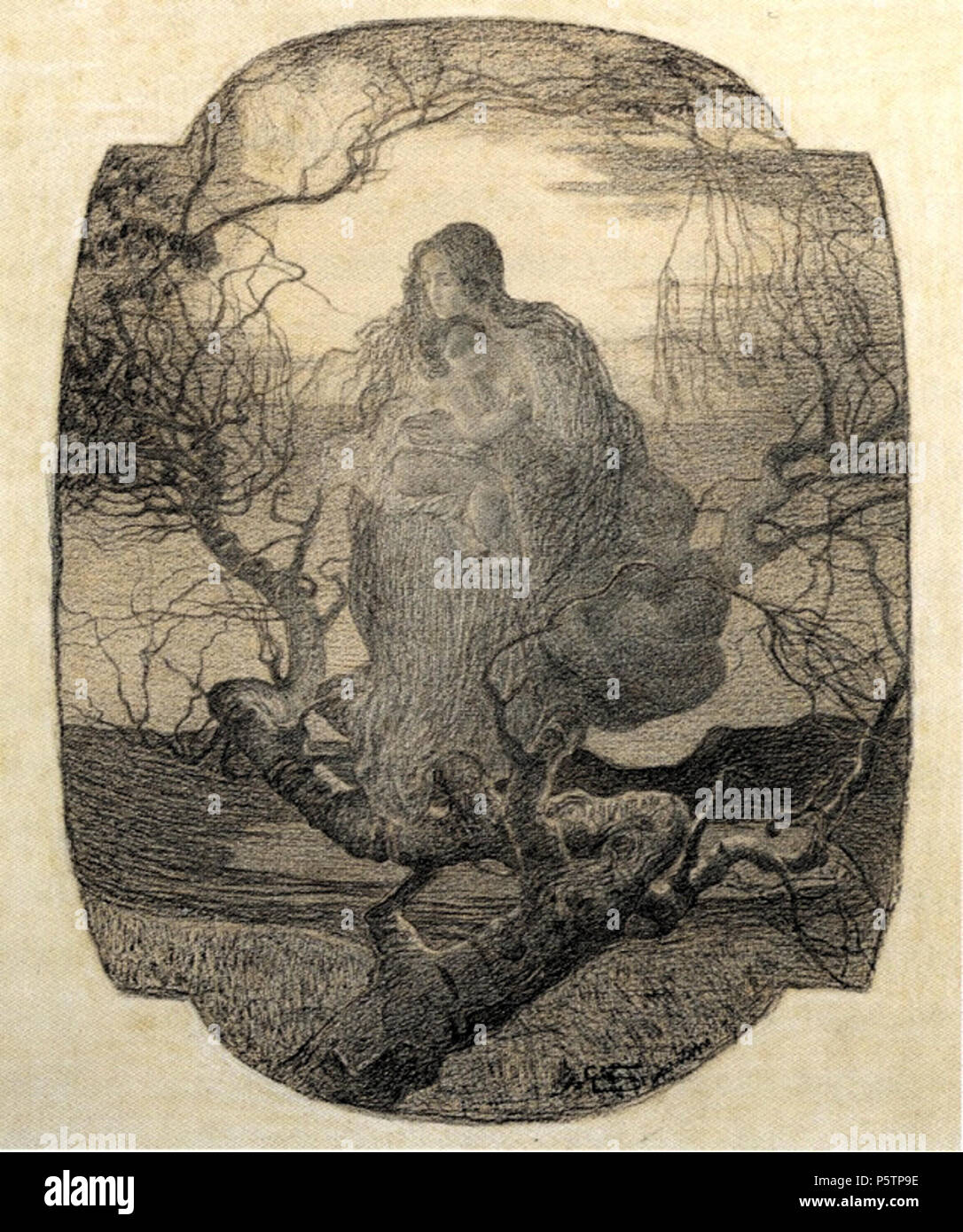 N/A. Der Engel des Lebens . between 1894 and 1896. Giovanni Segantini ...