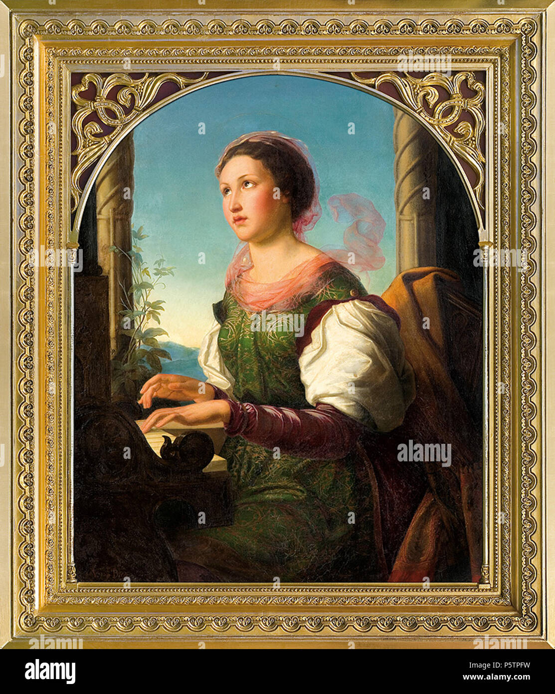 English: The Sacred Cecilia Deutsch: Die heilige Cäcilie 1855. N/A 150 ...