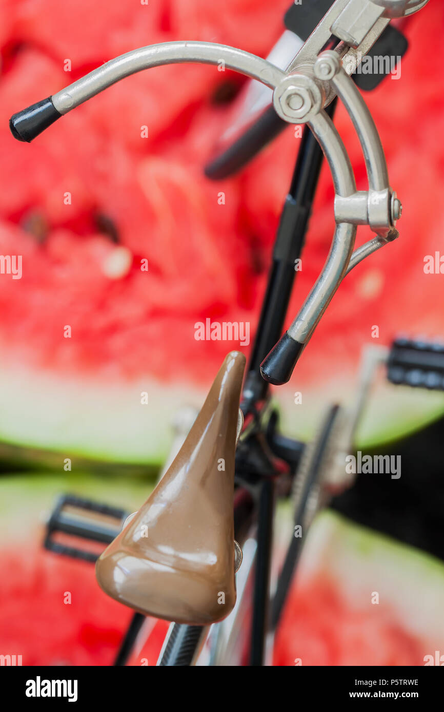 Watermelon on bike hi-res stock photography and images - Alamy