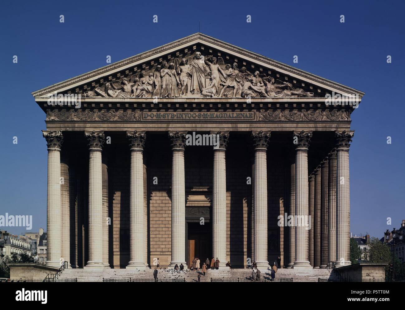 EXTERIOR - FACHADA PRINCIPAL DE LA IGLESIA DE LA MADELEINE - 1807/42 ...