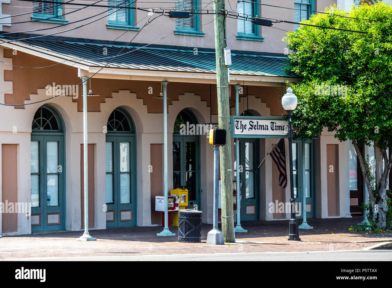 The Selma TImes Newspaper offices, Selma, Alabama, USA Stock Photo - Alamy
