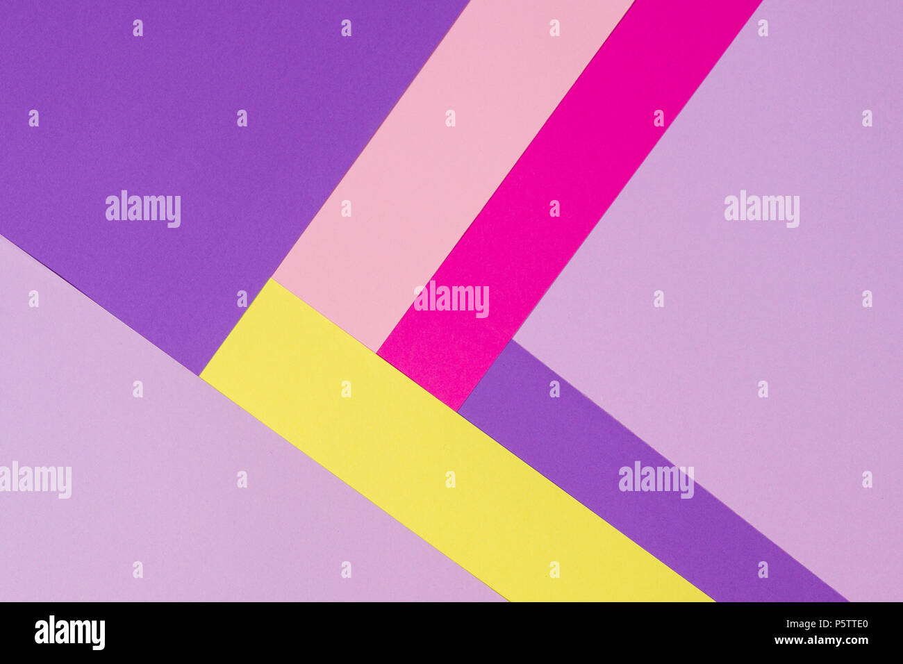 Color papers geometry flat composition background with violet, purple ...