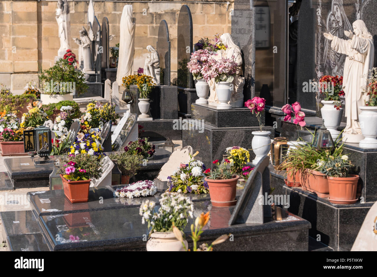 Roman catholic cemetery hi-res stock photography and images - Alamy