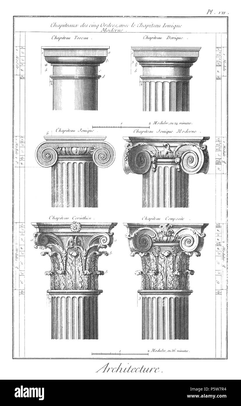 Classical architectural detail Black and White Stock Photos & Images ...