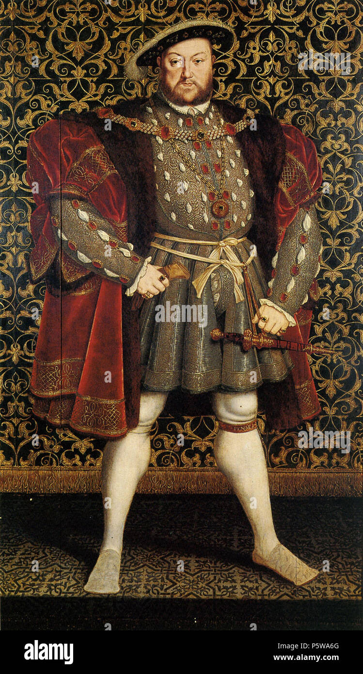 King Henry Viii vintage portrait Stock Photo - Alamy