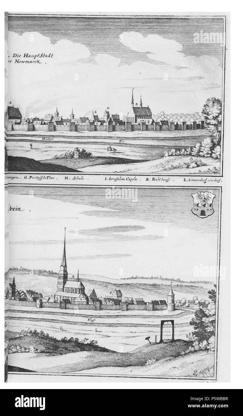Map of the margrave Black and White Stock Photos & Images - Alamy