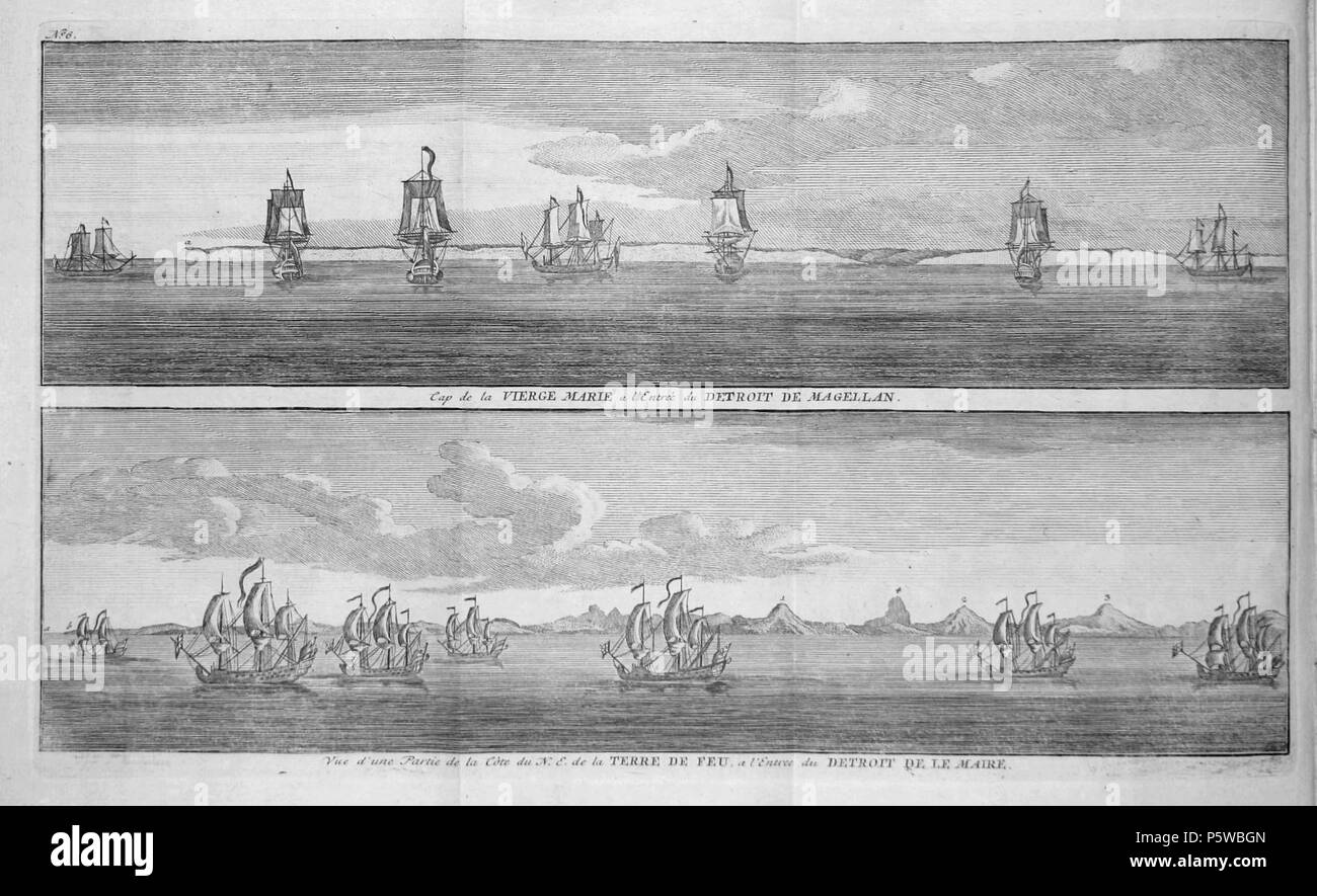 George ansons voyage around the world hi-res stock photography and ...