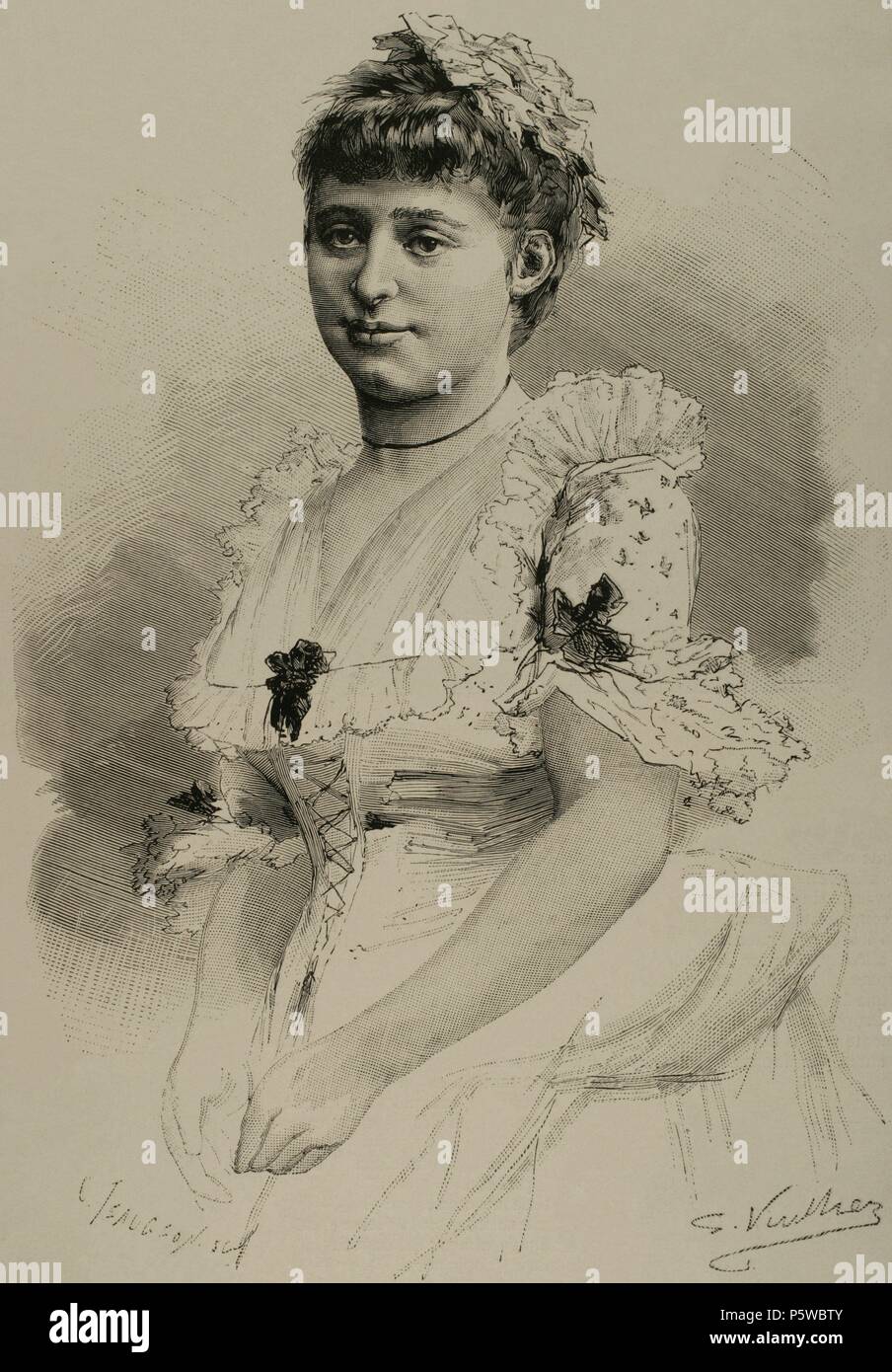 Opera singers 19th century hi-res stock photography and images - Alamy
