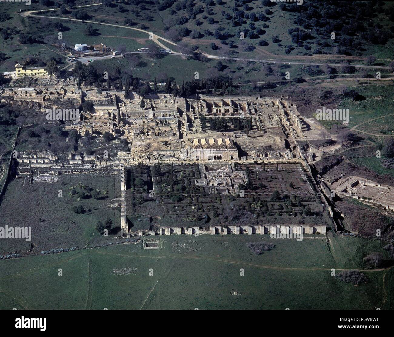 Aerial photograph of medina azahara hi-res stock photography and images ...