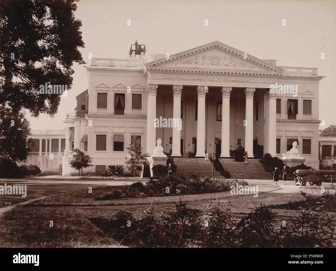 N/A. English: Photograph of the British Residency in Hyderabad, taken ...
