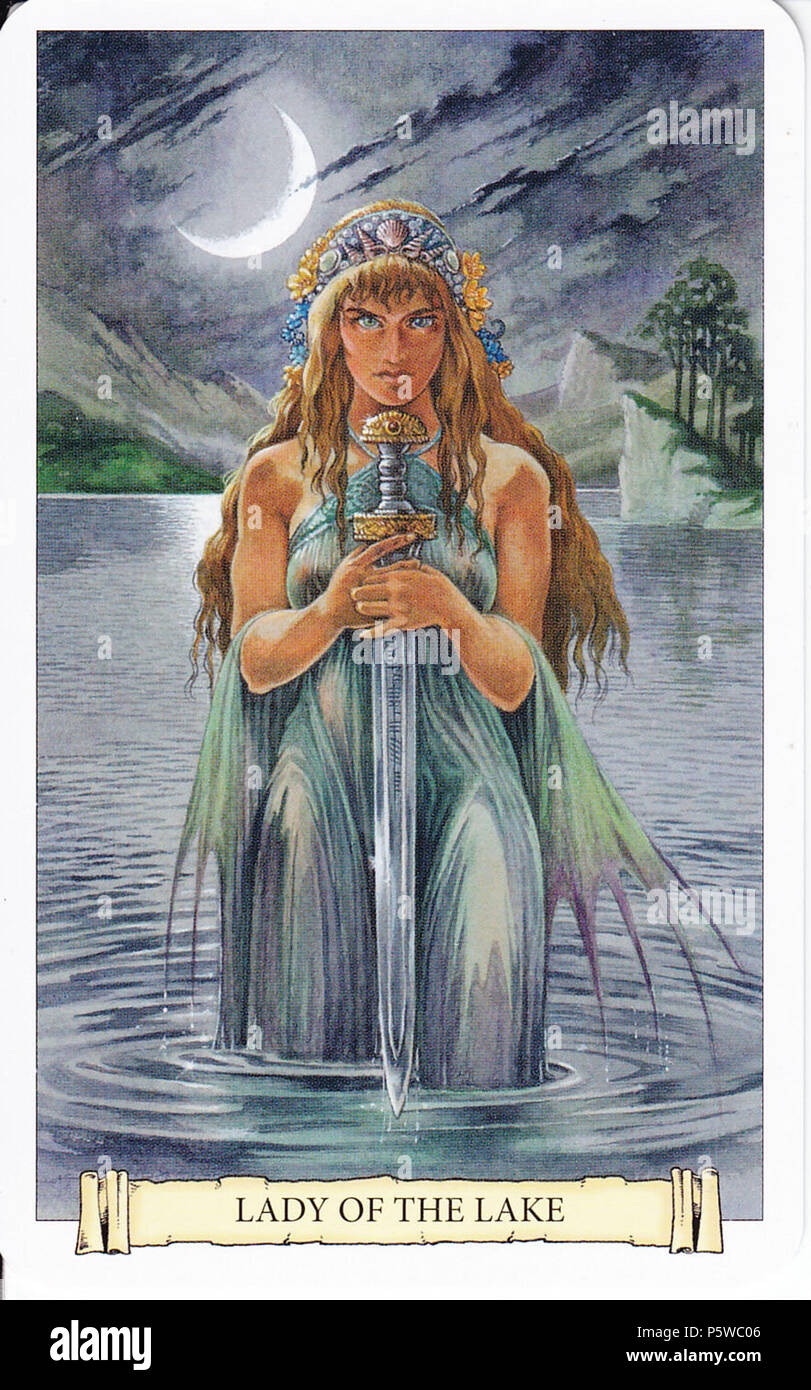 The Lady of the Lake Stock Photo - Alamy