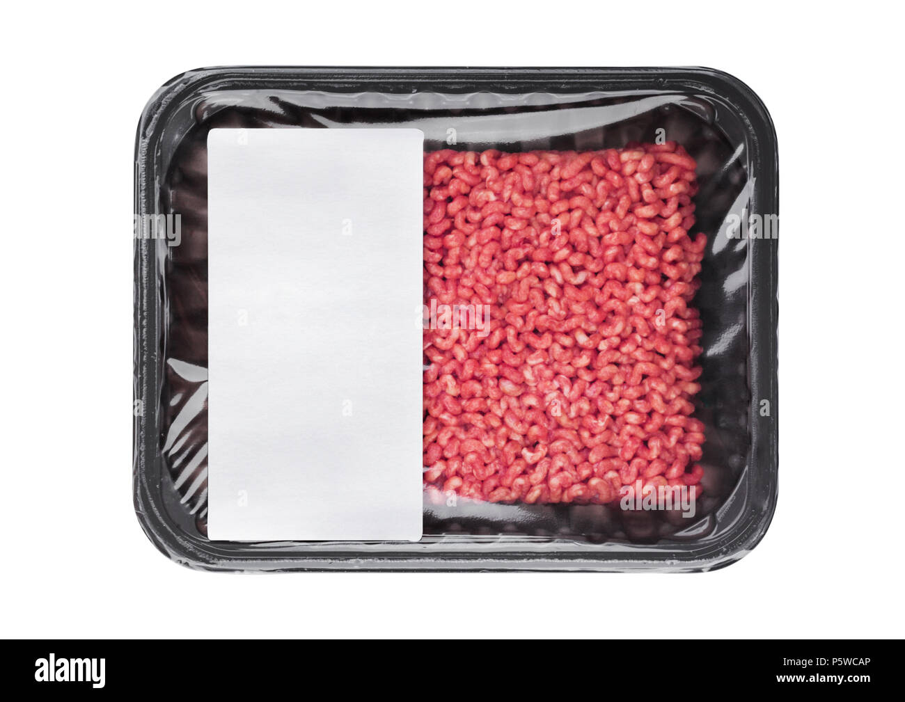 Food label minced beef hi-res stock photography and images - Alamy