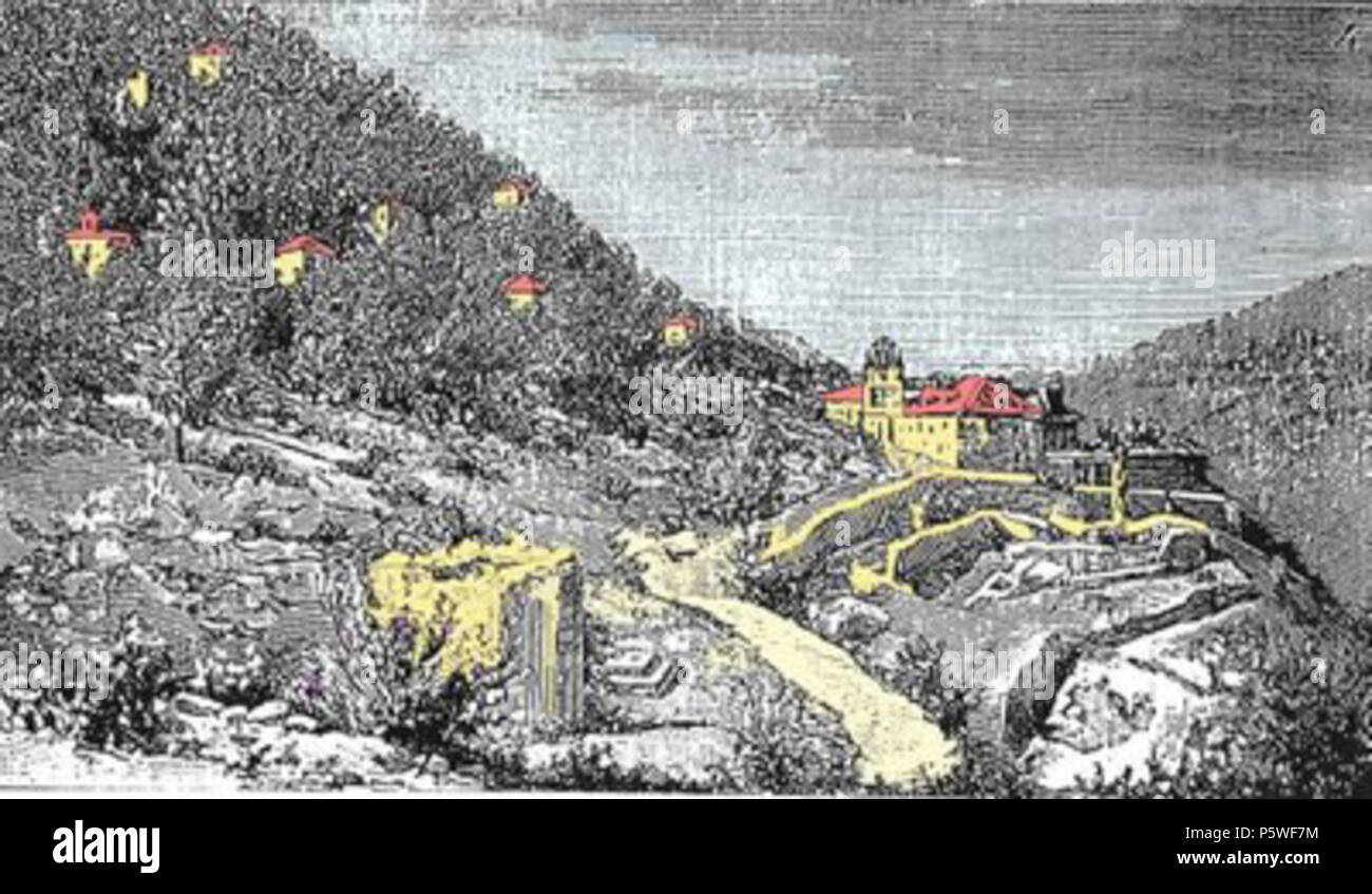 N/A. English: Desierto de Bolarque - Monastery at Bolarque in spain ...