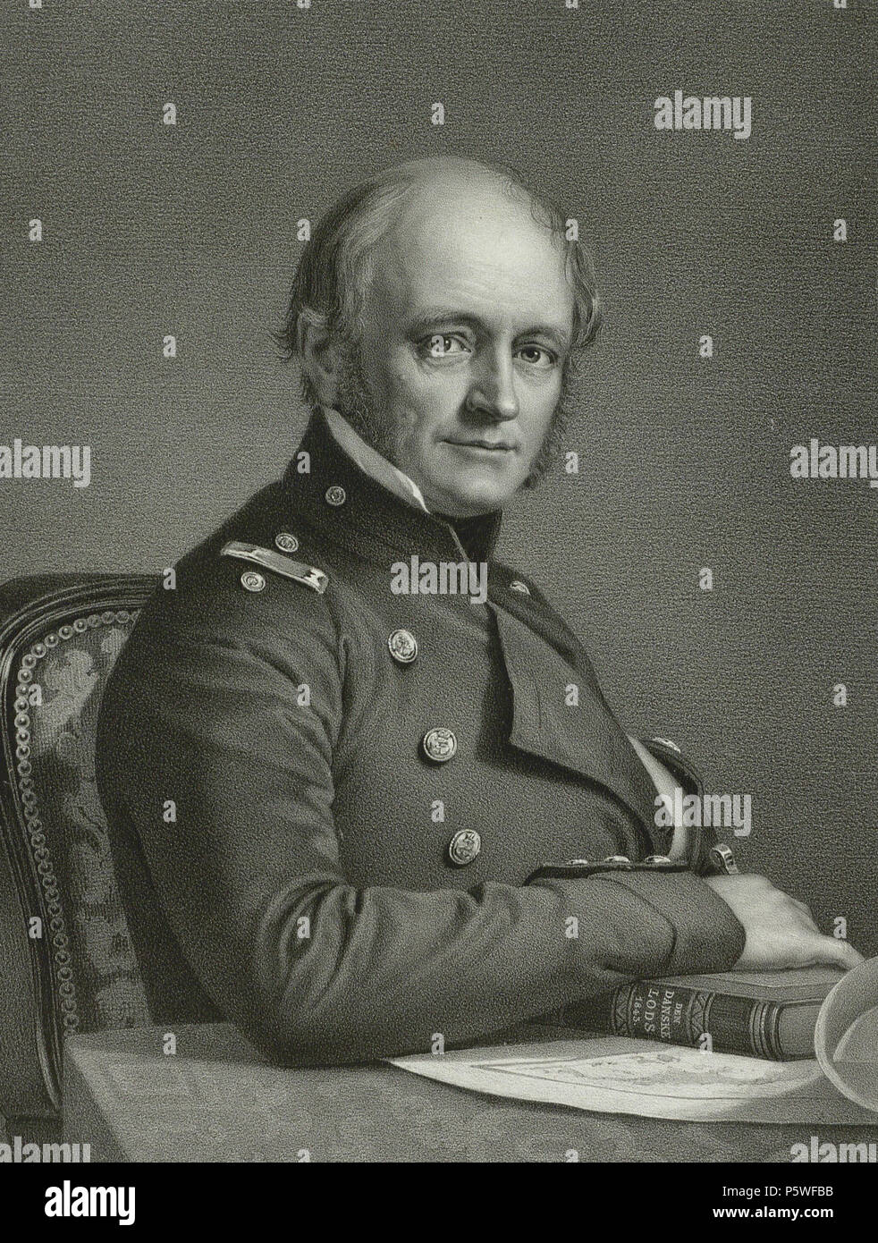 N/A. English: Christian Christopher Zahrtmann (1793-1853), Danish Vice ...